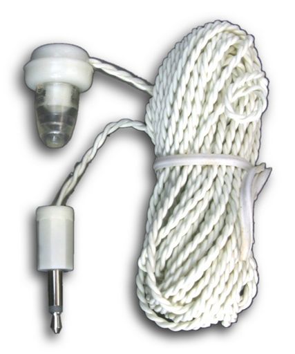 Magnetic Earbud Ear Piece -2M Cord, 2.5mm Plug - Rocketronics